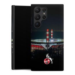 DeinDesign Galaxy S23 Ultra Handy Premium Case Smartphone Handyh&uuml;lle Schutzh&uuml;lle matt Stadium 1. Fc K&ouml;ln Official Licensed Product Premium Case