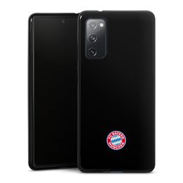 DeinDesign Galaxy S20 FE Handy Silikon H&uuml;lle Case schwarz Handyh&uuml;lle Fc Bayern M&uuml;nchen Fcb Logo