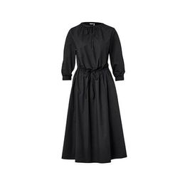 Tchibo Popeline-Kleid - Schwarz - Gr.: 38