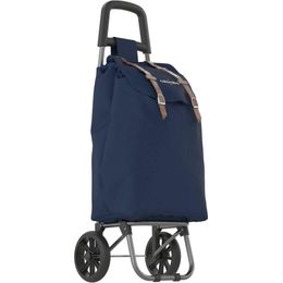 Bischof Einkaufstrolley Schön und Gut, 40 l, wasserdichte Tasche aus Polyester, blau