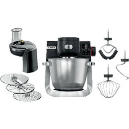 Bosch MUMS6ZS13D Küchenmaschine Jet black matt (Rührschüsselkapazität: 5,5 l, 1600 Watt)