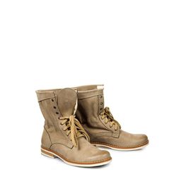 Zapato Leder-Boots in Beige - 39