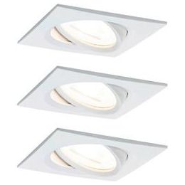 Paulmann LED-Deckenleuchte Nova in Weiß/Alufarben max. 6,5 W Deckenlampe