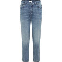 Mustang Mom-Jeans Style Charlotte Tapered, blau