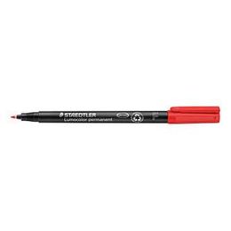 Staedtler Lumocolor Folienstift rot 0,6 mm permanent