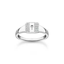 Thomas Sabo Ring Schloss silber