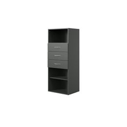 Regal Multischrank-System - grau - 40 cm - 126 cm - 40 cm - Sconto