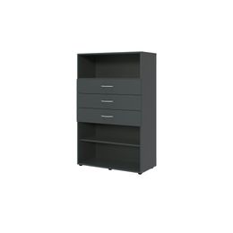 Regal Multischrank-System - grau - 80 cm - 126 cm - 40 cm - Sconto