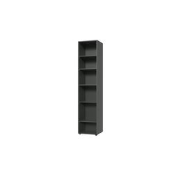 Eckregal Multischrank-System - grau - 40 cm - 185 cm - 38 cm - Sconto