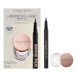 Anastasia Beverly Hills - Laminated Look Brow Kit - Augenbrauen-set - brow Kit Laminated Look - Dark Brown