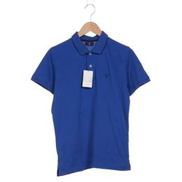 Gant Herren Poloshirt, blau, Gr. 46