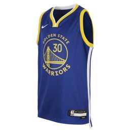 Golden State Warriors Icon Edition 2023/24 Nike NBA Swingman Trikot für ältere Kinder - Blau