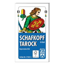 Ravensburger Spiel, FX Schmid Schafkopf Tarock Faltschachtel