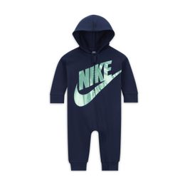Nike Overall mit durchgehendem Reißverschluss für Babys (0–12 Monate) - Blau
