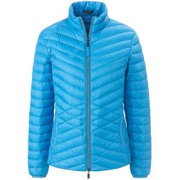 Daunen-Steppjacke Stehkragen MYBC blau