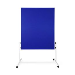 OFFICE MARSHAL Filz-Moderationstafeln Einteilig Mit Rollen 150 x 120 cm