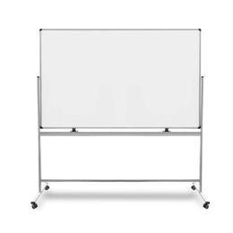 OFFICE MARSHAL Whiteboard speziallackiert Mobile & drehbare Tafel