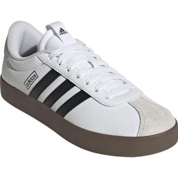 Adidas Sneaker "VL Court 3.0", Schnürung, für Damen, weiß, 41 1/3