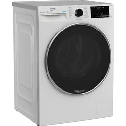 A (A bis G) Beko Waschmaschine "B5WFU58418W" Waschmaschinen weiß Frontlader