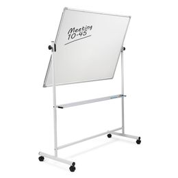 MASTER OF BOARDS Whiteboard emailliert Mobil & drehbar