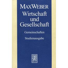 Mohr Siebeck Wirtschaft und Gesellschaft - Max Weber, Kartoniert (TB)