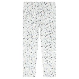 Steiff - Leggings FLOWERS in cloud dancer, Gr.98