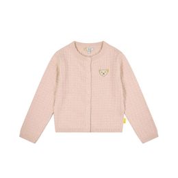 Steiff - Strickjacke TEDDY in seashell pink, Gr.98