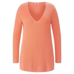 V-Pullover Anna Aura rot, 46