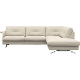 FLEXLUX Ecksofa Glow, Theca Furniture UAB, weiß