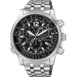 Citizen Funkchronograph CB5860-86E, Solar, silberfarben