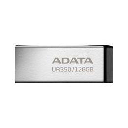 A-DATA UR350 128 GB, USB-Stick nickel/schwarz, USB-A 3.2 Gen 1 (5 Gbit/s)