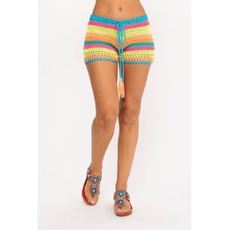 Peace & Love Shorts in Bunt - S
