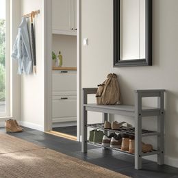 IKEA HEMNES Bank mit Schuhablage