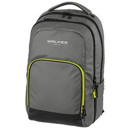 WALKER Schulrucksack College 2.0 Kunstfaser grau