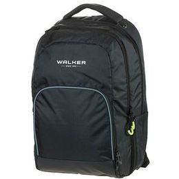 WALKER Schulrucksack College 2.0 Kunstfaser schwarz