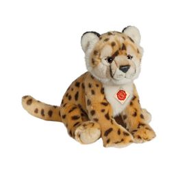 HERMANN TEDDY ORIGINAL Hermann Teddy - Kuscheltier GEPARD (26cm) gepunktet in rotbraun