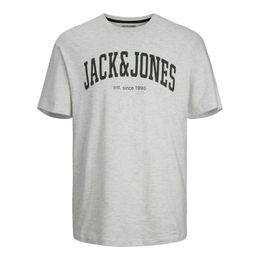 Jack & Jones JACK & JONES - T-Shirt JJEJOSH in white melange, Gr.128