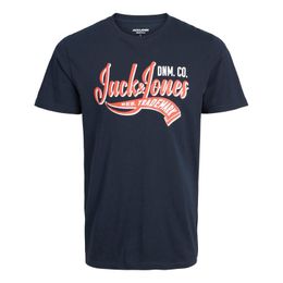 Jack & Jones JACK & JONES - T-Shirt JJELOGO in navy blazer, Gr.116