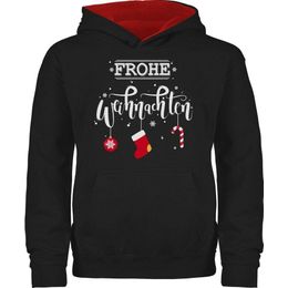 Shirtracer Hoodie Frohe Weihnachten Weihnachten