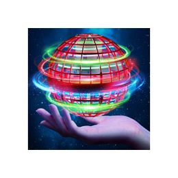 DTC GmbH Spielball Magic Spinner Ball RGB Licht Hover Fliegender Ball