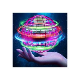DTC GmbH Spielball Magic Spinner Ball RGB Licht Hover Fliegender Ball