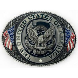 Ware aus aller Welt Gürtelschnalle Amerika Adler US Wappen Gürtelschließe Wechselschnalle Buckle