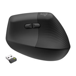 Logitech Logitech Wireless Mouse Lift left f.business Ergonomic black Maus