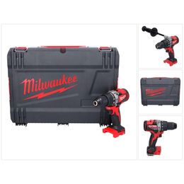 Milwaukee Schlagbohrmaschine M18 BLPD2-0X Akku Schlagbohrschrauber 18 V 82 Nm Brushless + HD Box -