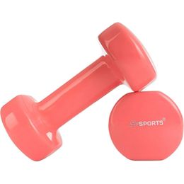 ScSPORTS® Kurzhantel Hanteln Vinyl Kurzhanteln 2er Set 1-10kg Hantelset Fitness Gewichte