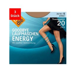 Nur Die Feinstrumpfhose Goodbye Laufmaschen Energy 20 DEN (3 St)