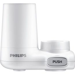 Philips Wasserfilter AWP3753/10, Filtration am Wasserhahn, Filterkapazität: 1200 l, weiß