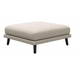 Andas Polsterhocker Malvik, in verschiedenen Bezugsqualitäten, modernes Scandi-Design, beige