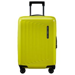 Samsonite Koffer NUON 55, 4 Rollen, Handgepäck-Koffer Reisekoffer TSA-Zahlenschloss USB-Schleuse, grün