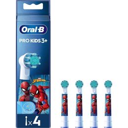 Oral-B Aufsteckbürsten Spiderman, extra weiche Borsten, blau